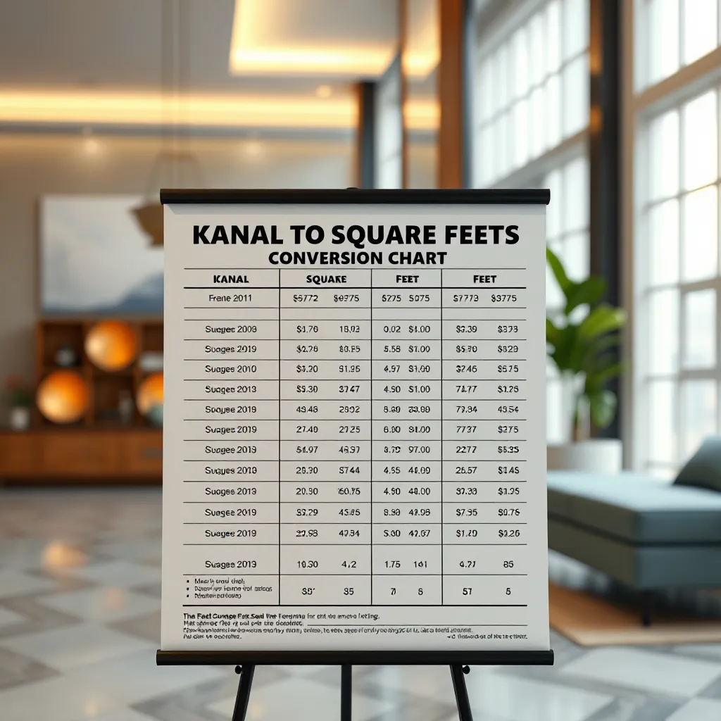 Converting Kanal to Square Feet: A Detailed Guide